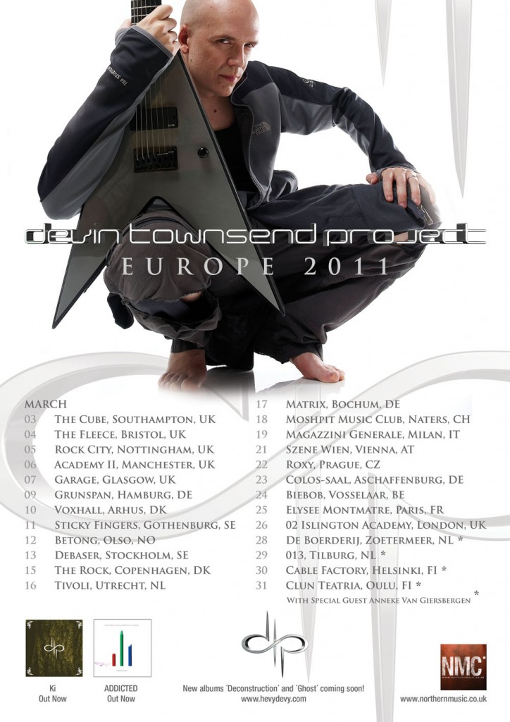 Devin Townsend @ Salle Pleyel (Paris), le 15 Novembre 2019 – Moonlight ...